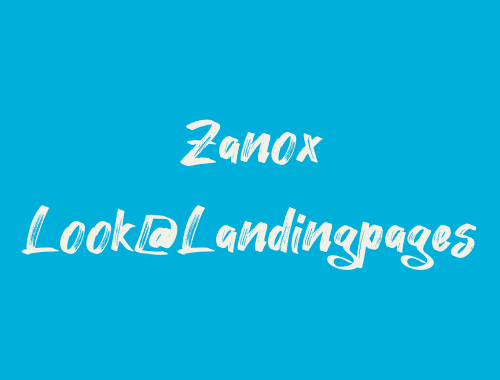 Zanox Look@Landingpages - Projecter