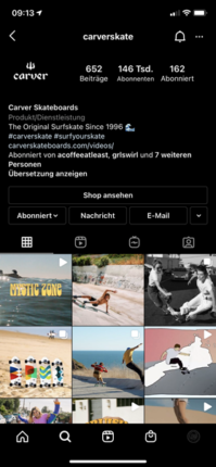 Instagram Best Practice - Projecter