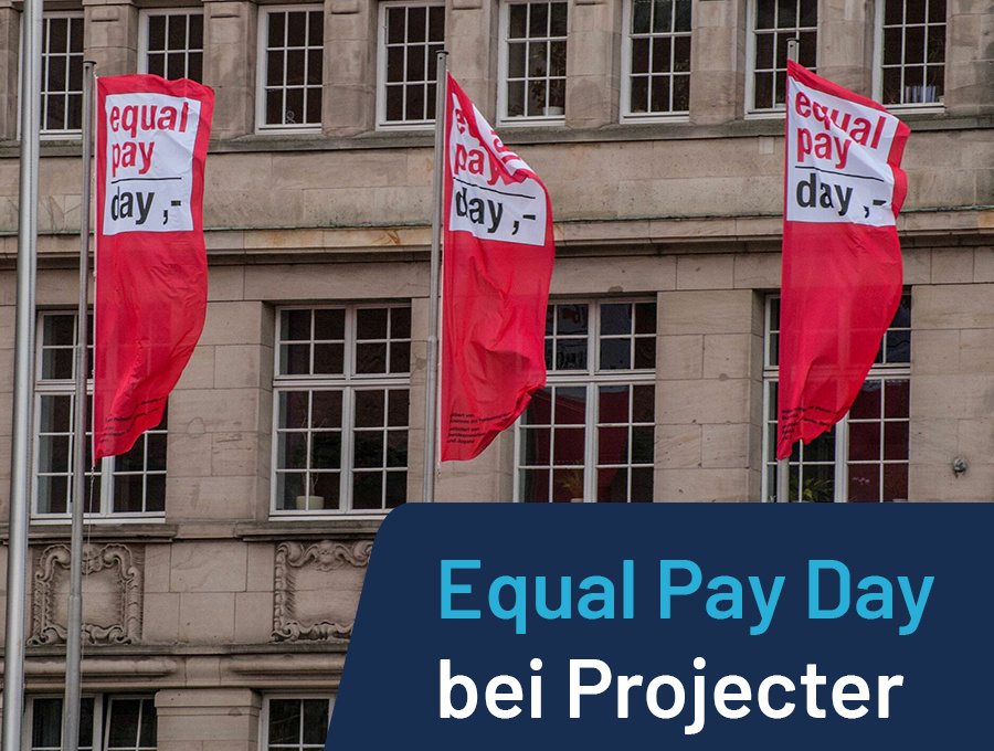 Equal Pay Day 2024: Entgeltgleichheit bei Projecter - Projecter